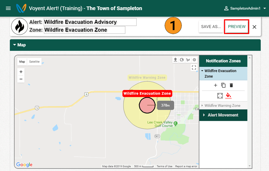 Sending an Alert - Voyent Alert!
